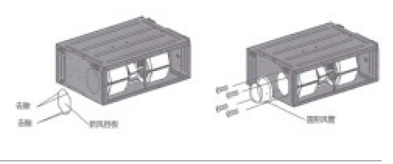 Cooling Capacity 16KW R410A Ceiling Concealed VRF Indoor Unit